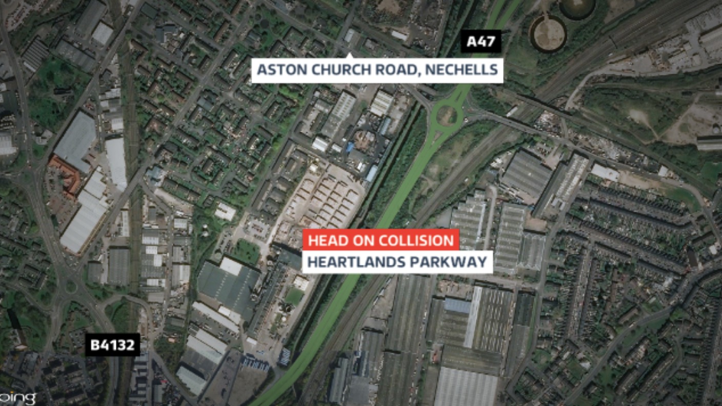 Woman in critical condition following head on collision | ITV News Central
