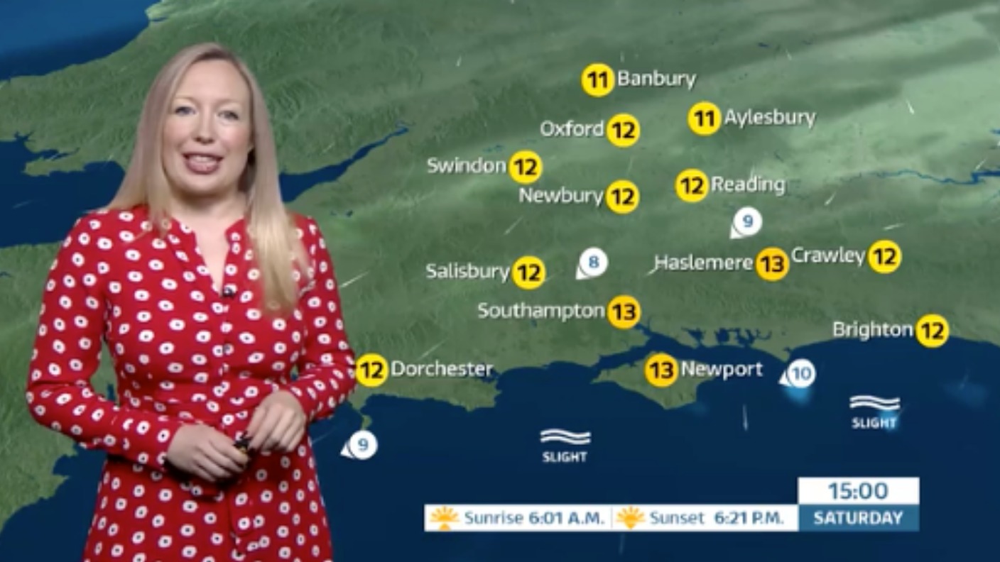 Philippa has Saturday's weather for the west | ITV News Meridian