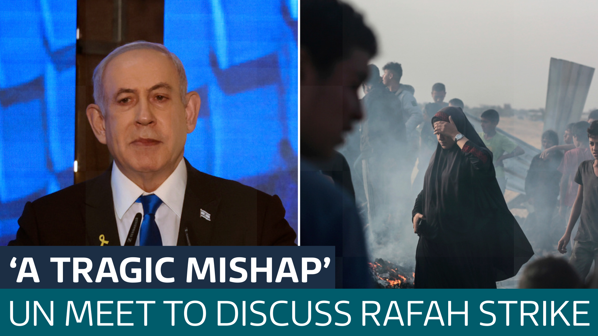 Netanyahu calls Rafah strike a 'tragic mishap' as 45 killed - Latest ...