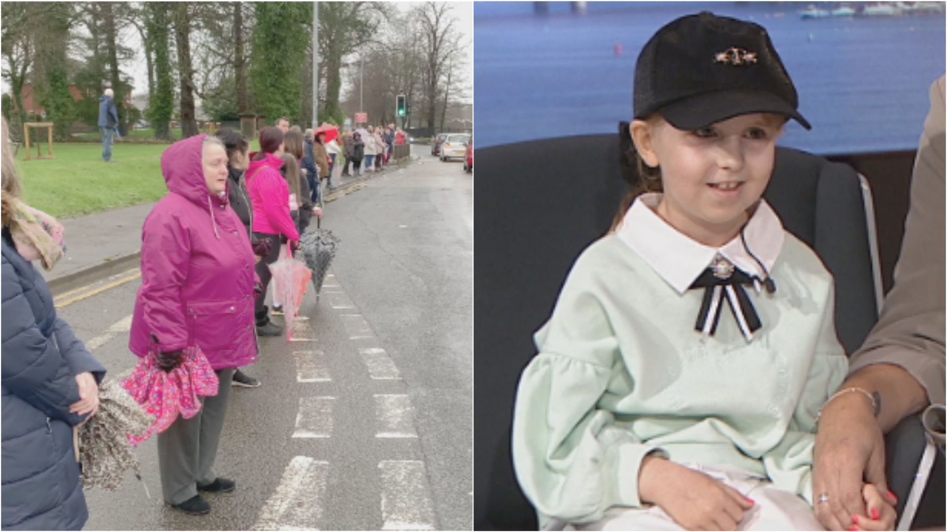 Hundreds line streets to say goodbye on funeral day of 'beautiful angel ...