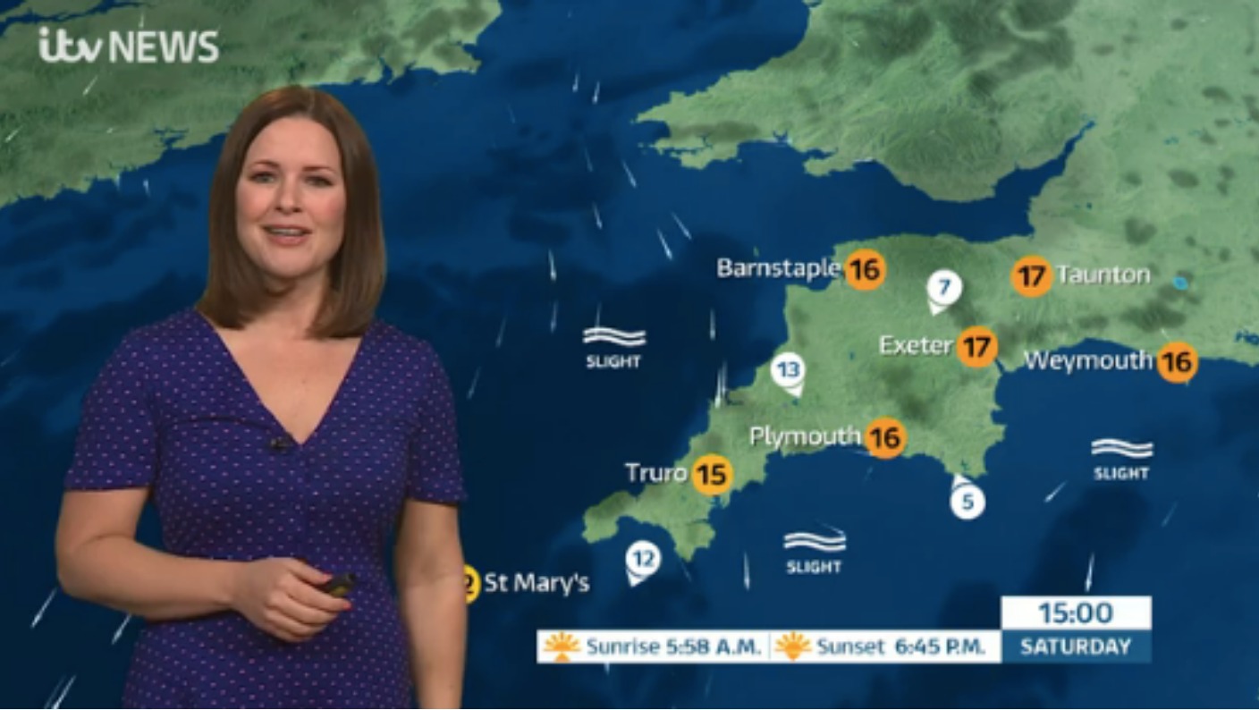 UK Weather forecast: Sunny spells and warm in the South West | ITV News ...