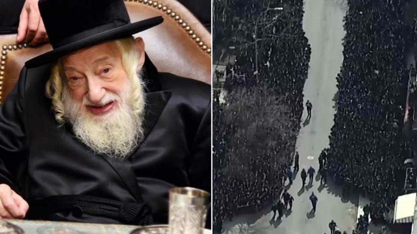 Thousands of mourners crowd New York City streets for grand rabbi’s ...