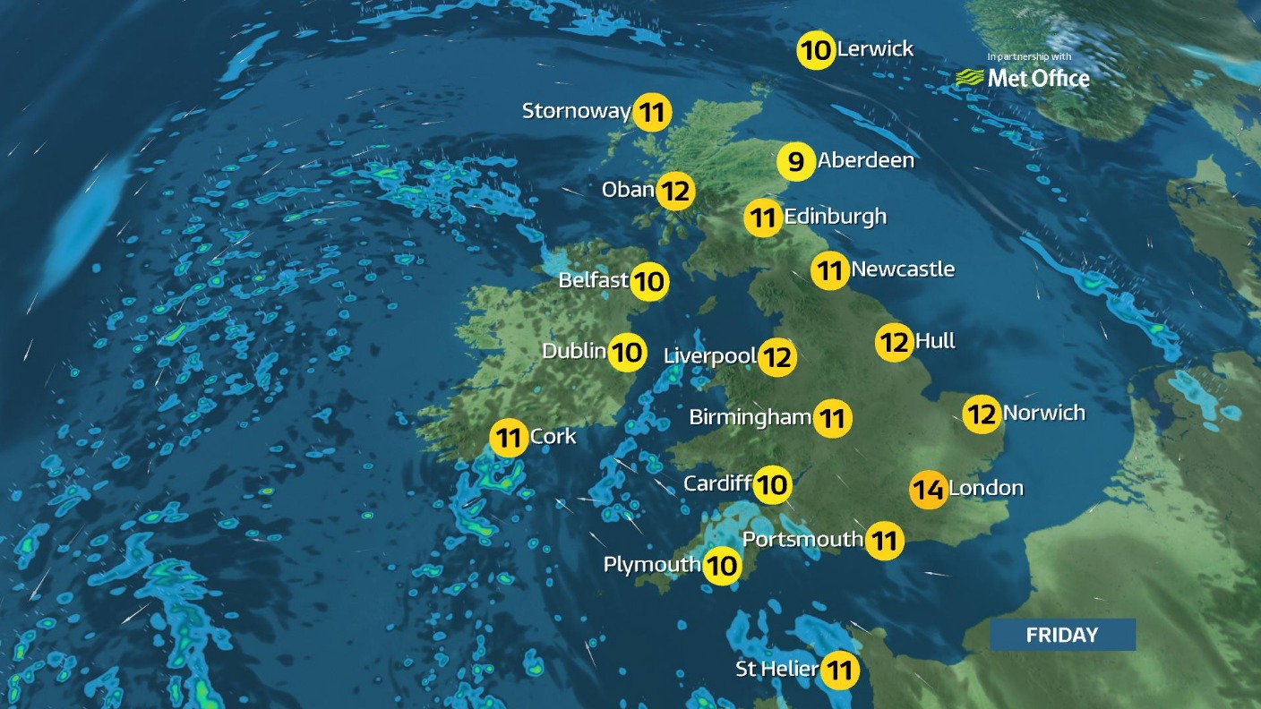 Mixed weather across the UK for Friday | ITV News
