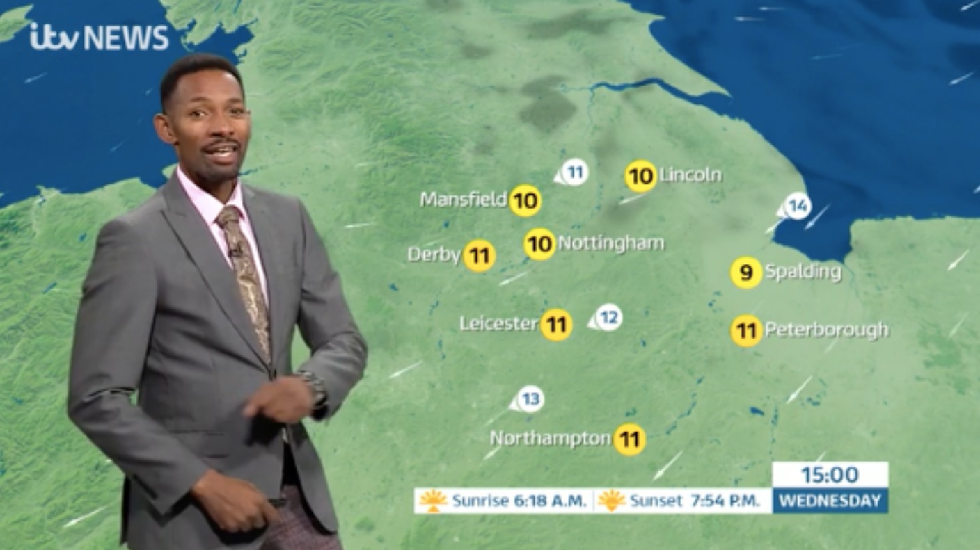 East Midlands Weather: Dry and sunny | ITV News Central