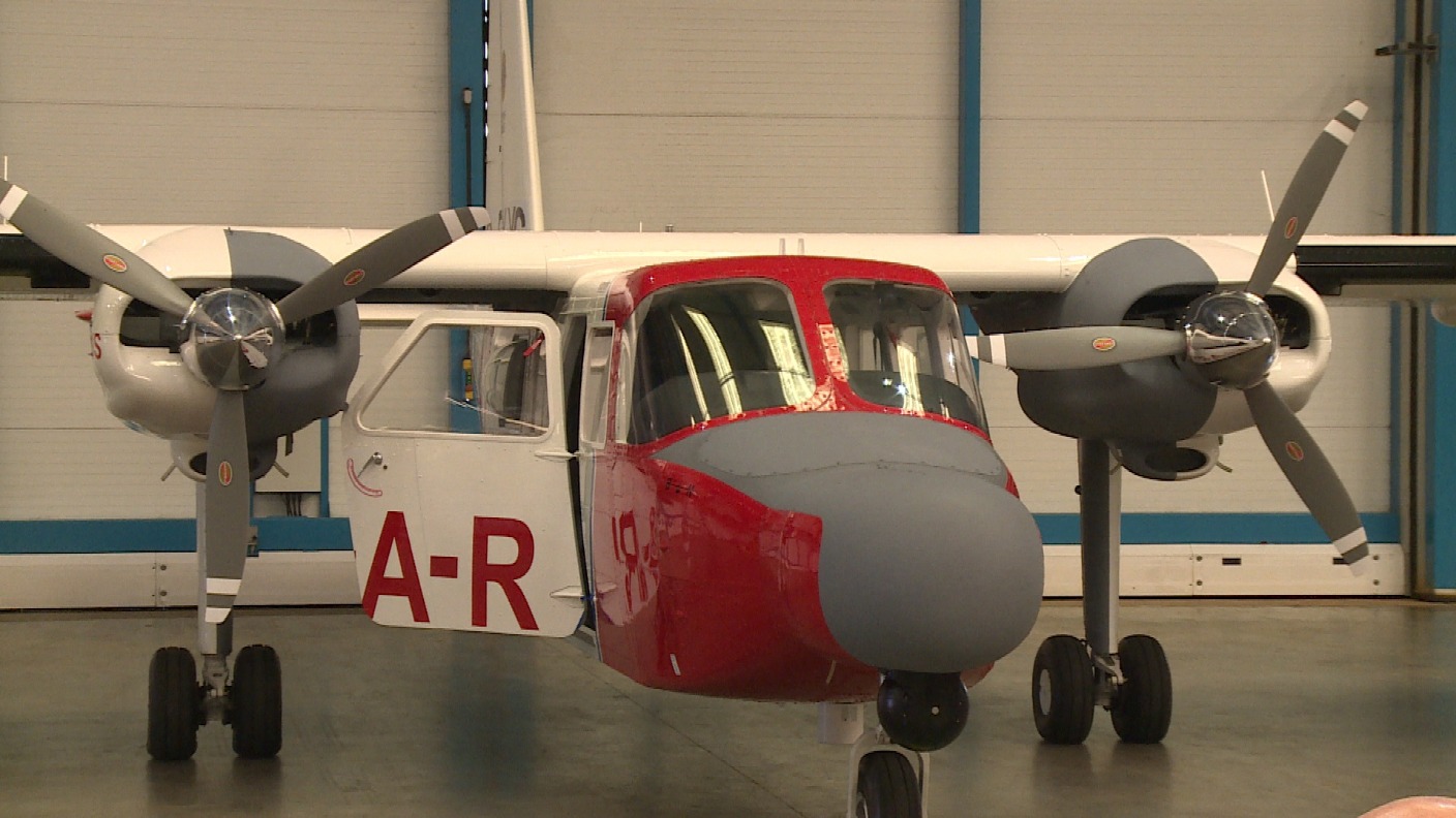 New Channel Islands Air Search plane unveiled | ITV News Channel
