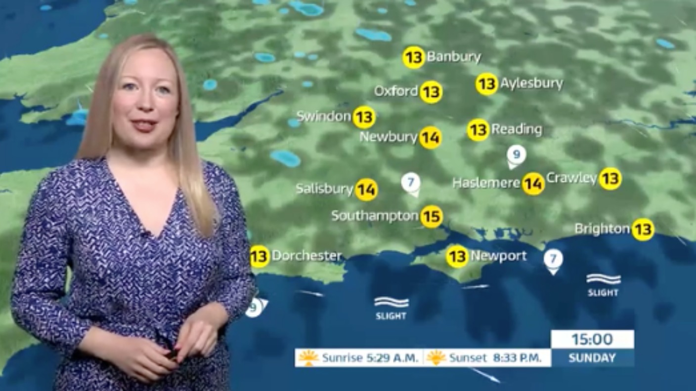 Philippa has Sunday's weather for the west | ITV News Meridian