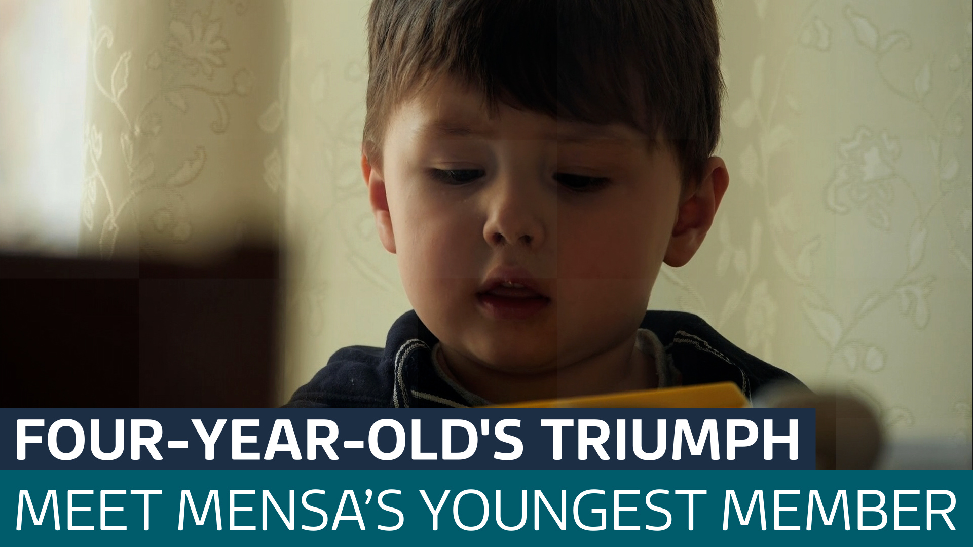 Four-year-old becomes UK's youngest member of Mensa - Latest From ITV News