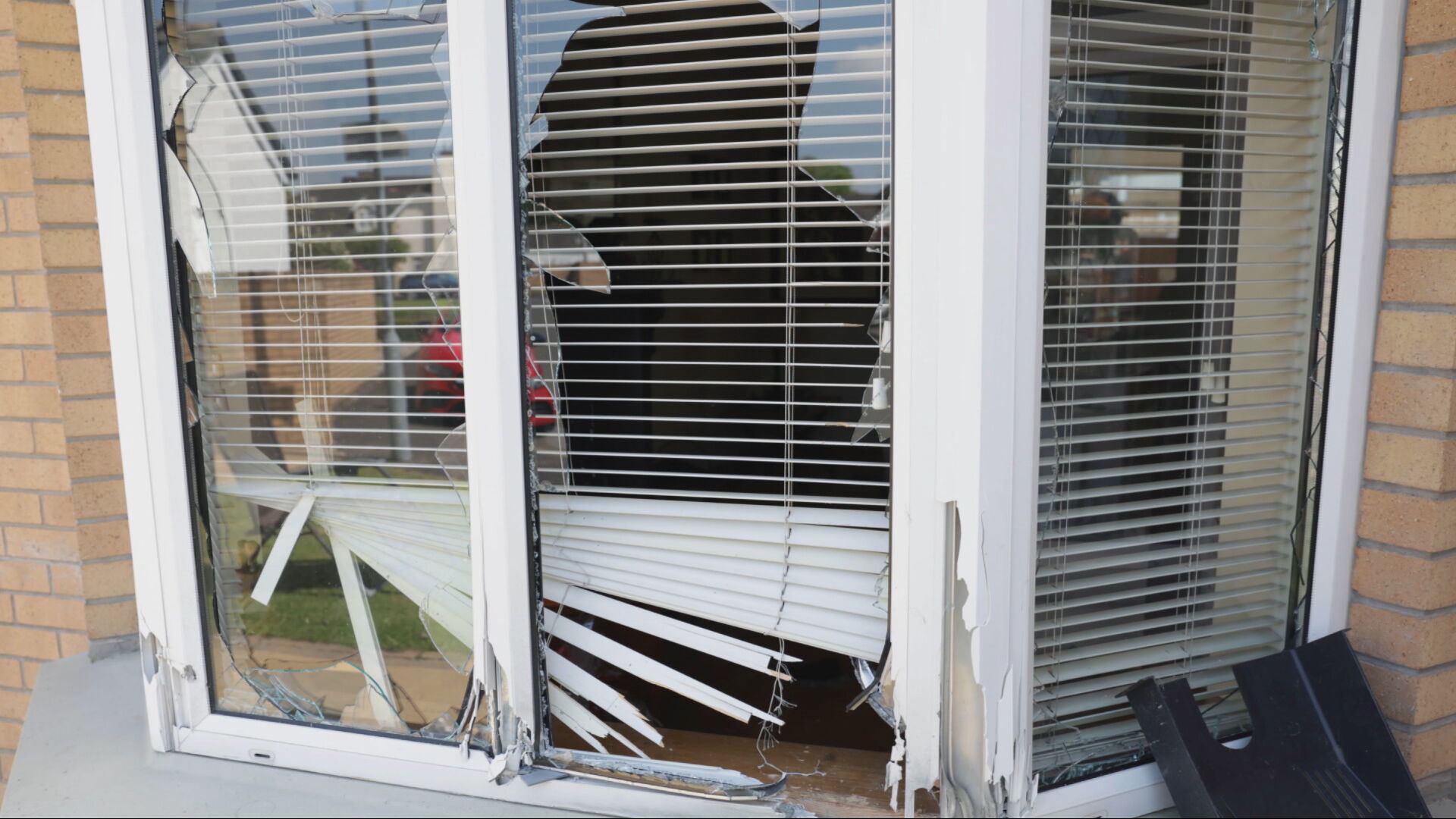 Three escape injury following pipe bomb attack on property in ...