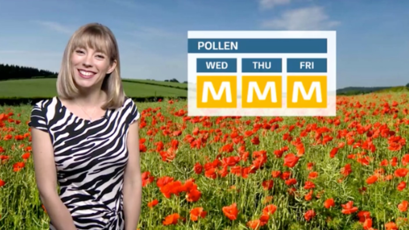 UK Weather: Pollen Forecast | ITV News Meridian