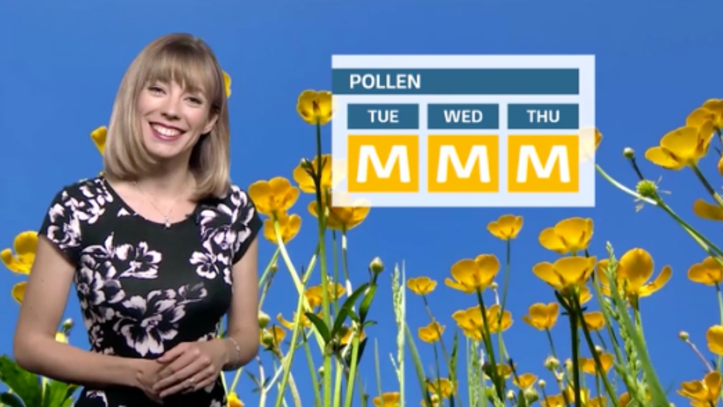 UK Weather forecast: Pollen | ITV News Meridian