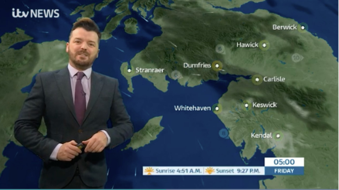UK Weather Forecast: Another fine day for Cumbria and Southern Scotland ...