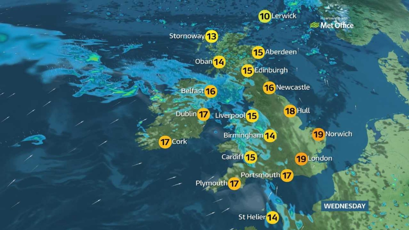 UK weather: A bright start but rain and cloud are on the way | ITV News