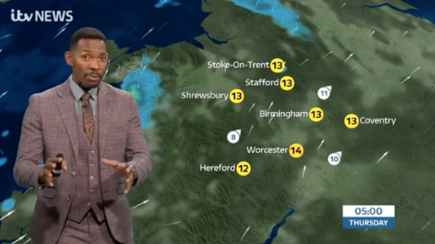 West Midlands Weather: Mostly dry tonight, staying mild | ITV News Central
