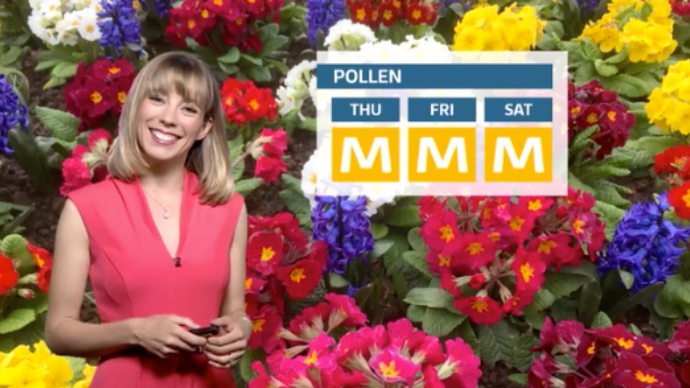 UK Weather forecast: Pollen | ITV News Meridian