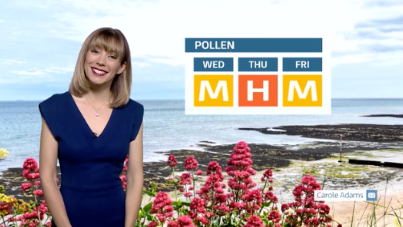UK Weather forecast: Pollen | ITV News Meridian