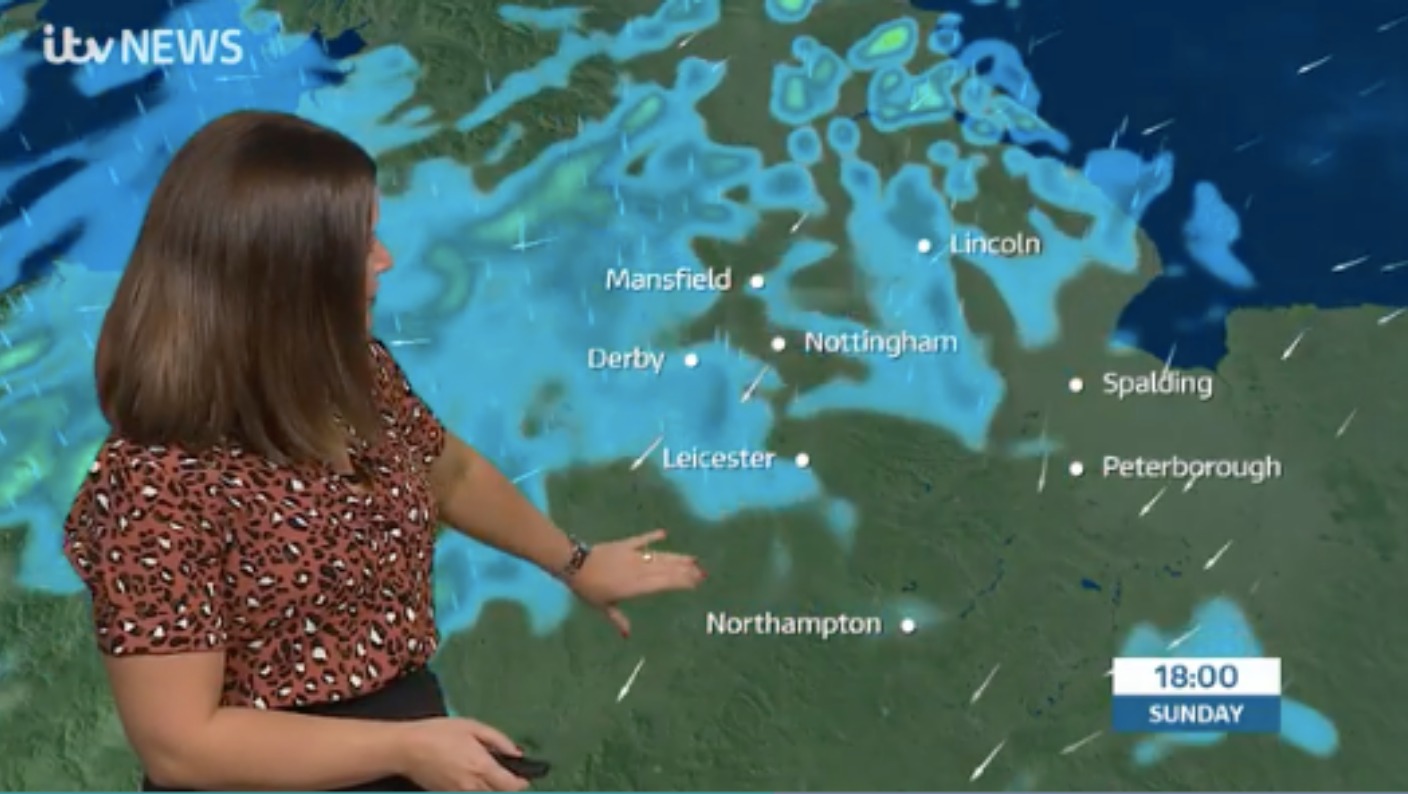 East Midlands Weather: Starting bright with sunny spells. Heavy rain ...