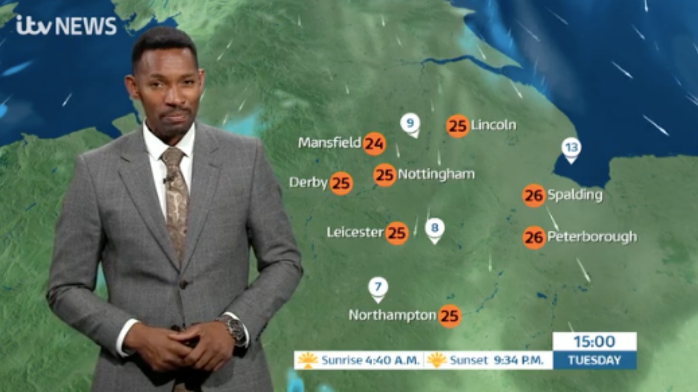 East Midlands Weather: Heavy rain easing | ITV News Central