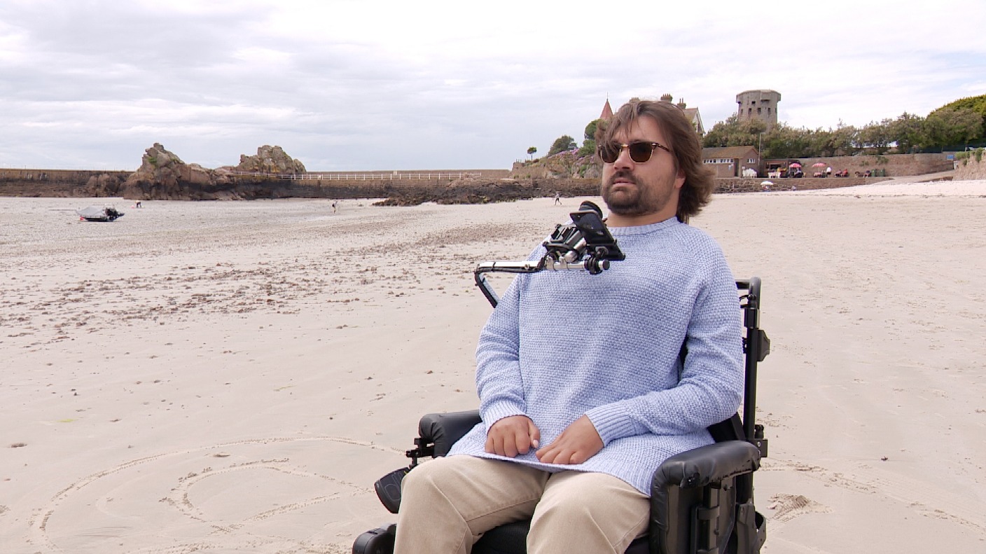 'It helps me reach places I can't', says paralysed drone operator | ITV ...