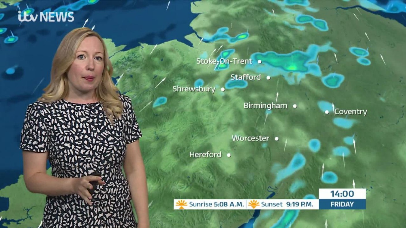 West Midlands Weather: Mostly dry today, before turning wet and rather ...