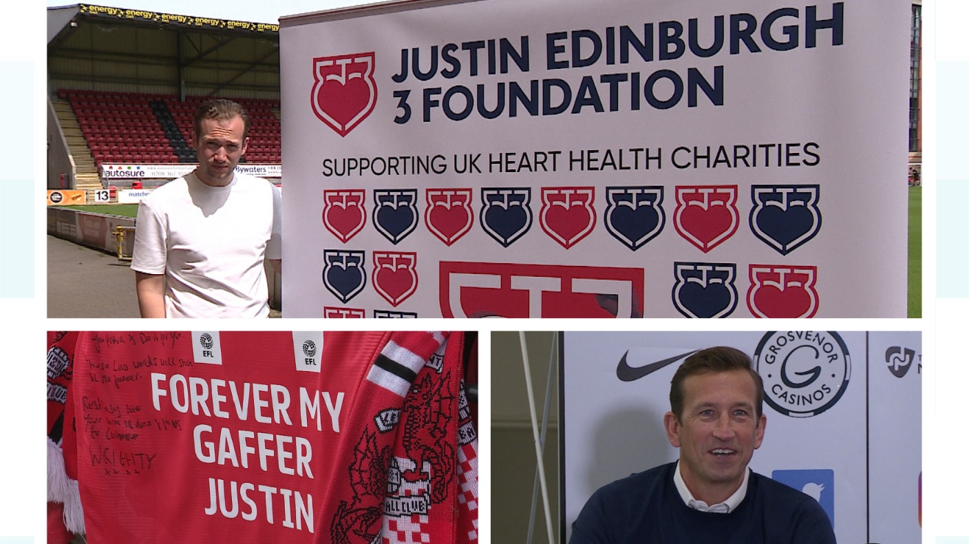 Justin Edinburgh: Family's bid to build a life-saving legacy | ITV News ...