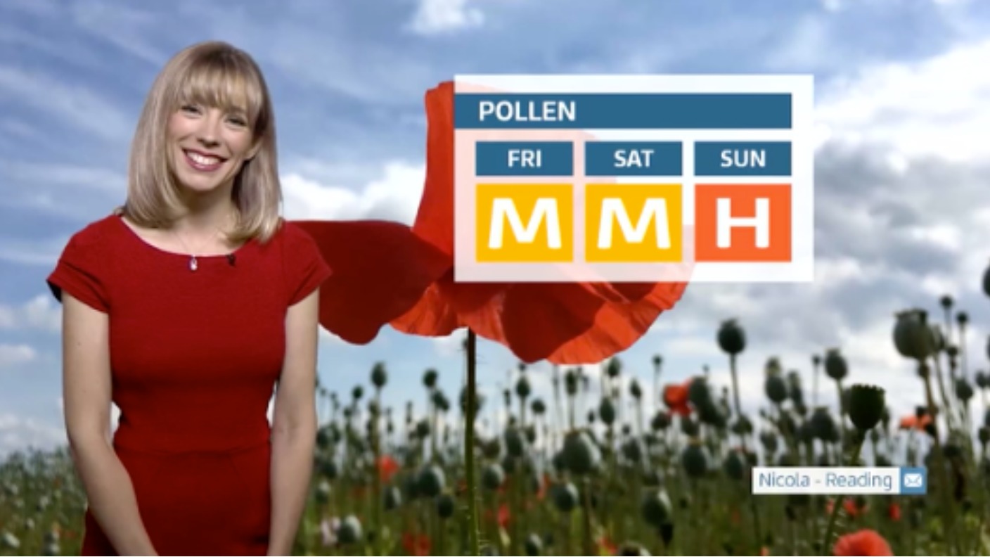 UK Weather forecast: Pollen | ITV News Meridian