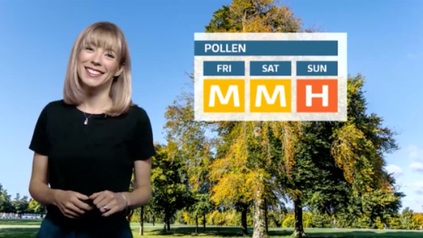 UK Weather forecast: Pollen | ITV News Meridian