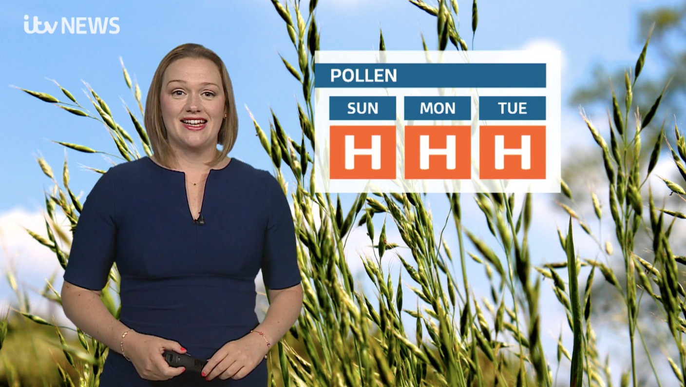 East Midlands Weather: Pollen Generally High | ITV News Central