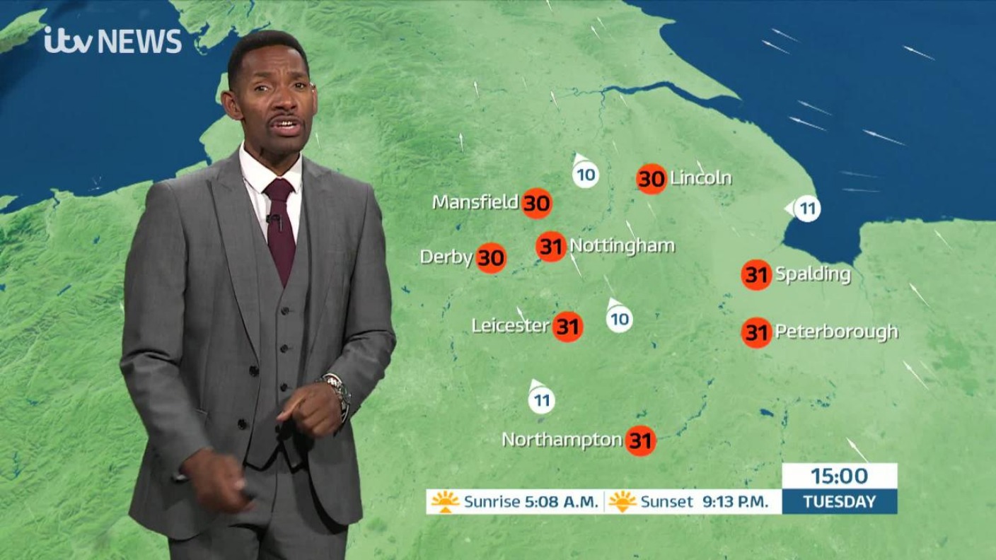 East Midlands Weather. Widespread sunshine after any morning cloud ...
