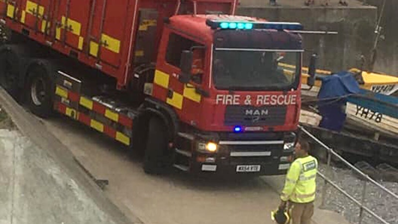 Man trapped in rocks with water up to his neck saved after four-hour ...