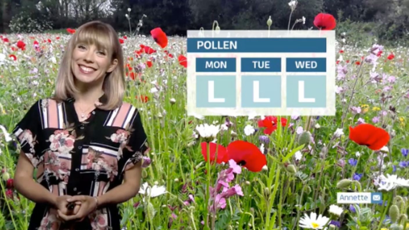 UK Weather forecast: Pollen | ITV News Meridian