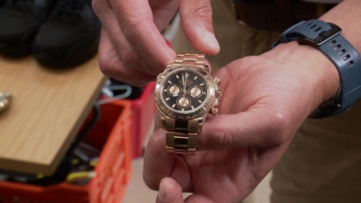 Drug dealer’s £27,000 Rolex and designer trainers to be auctioned off ...