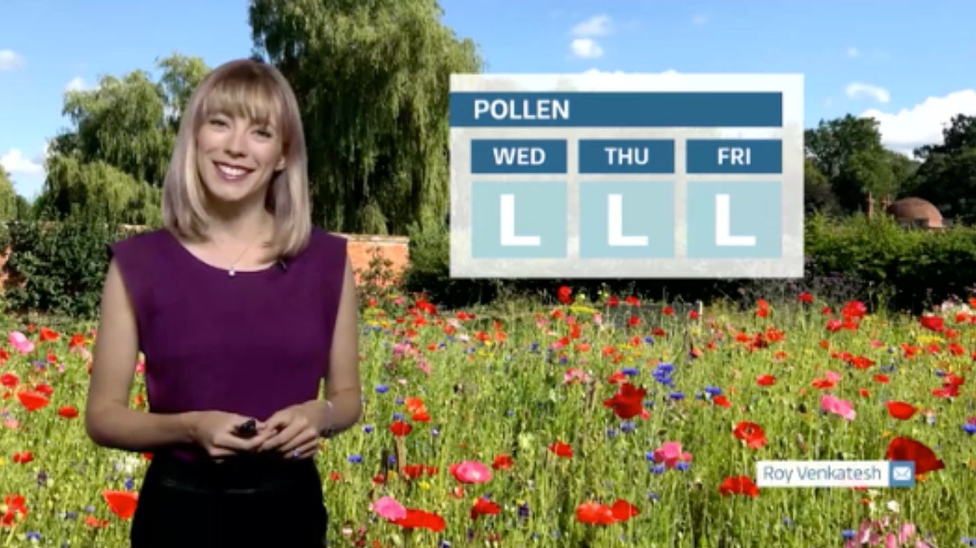 UK Weather forecast: Pollen | ITV News Meridian