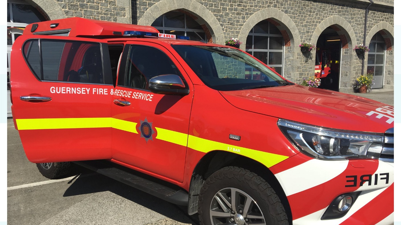 New smaller vehicle for Guernsey Fire Service | ITV News Channel