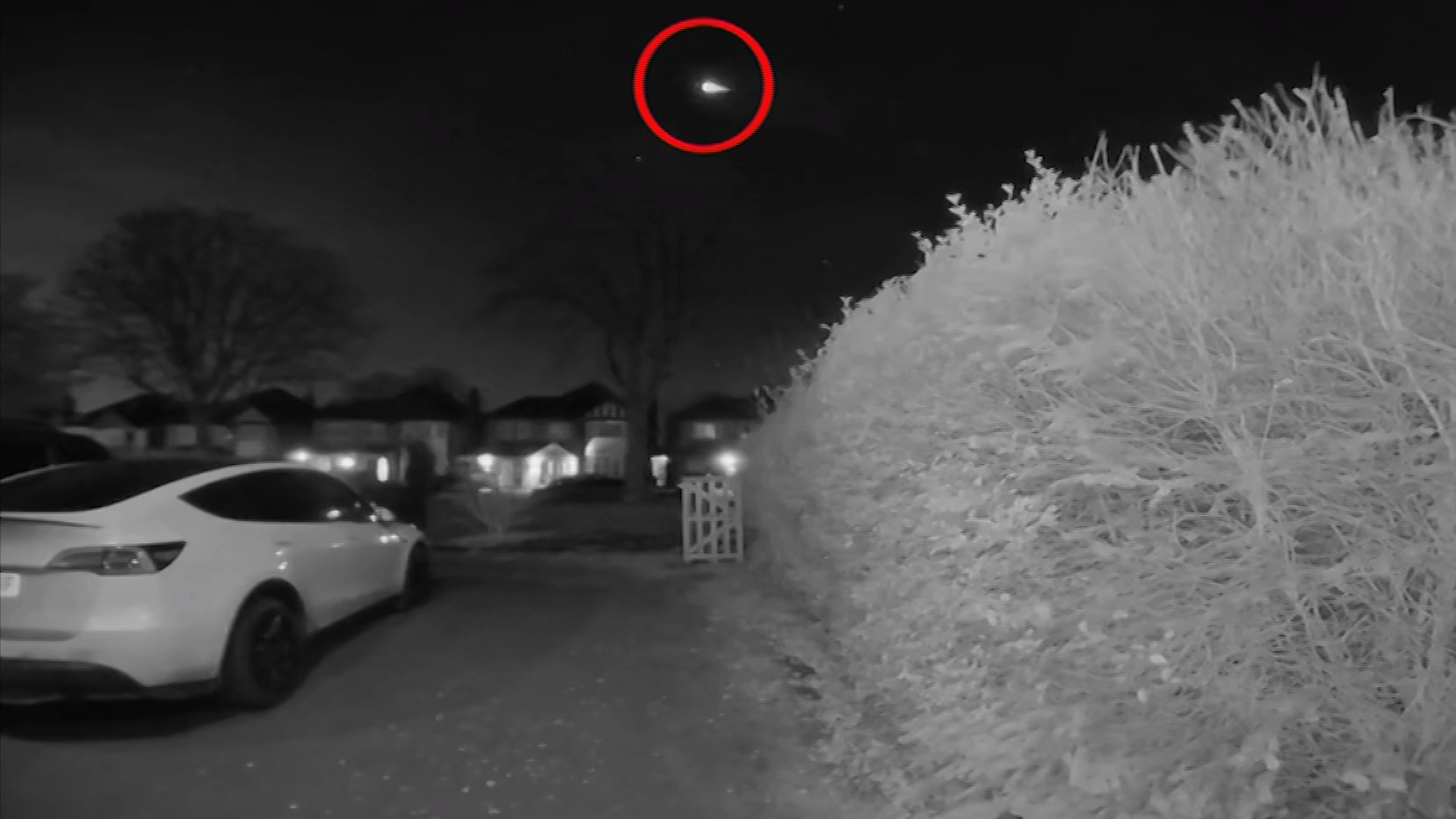 Doorbell video cameras capture meteor shooting across Midlands sky ...