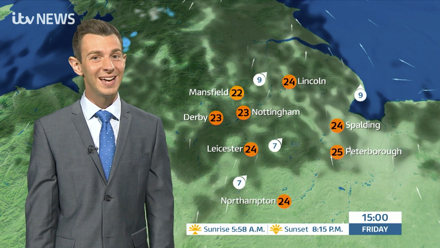 East Midlands Weather: Largely dry but rather cloudy at times | ITV ...