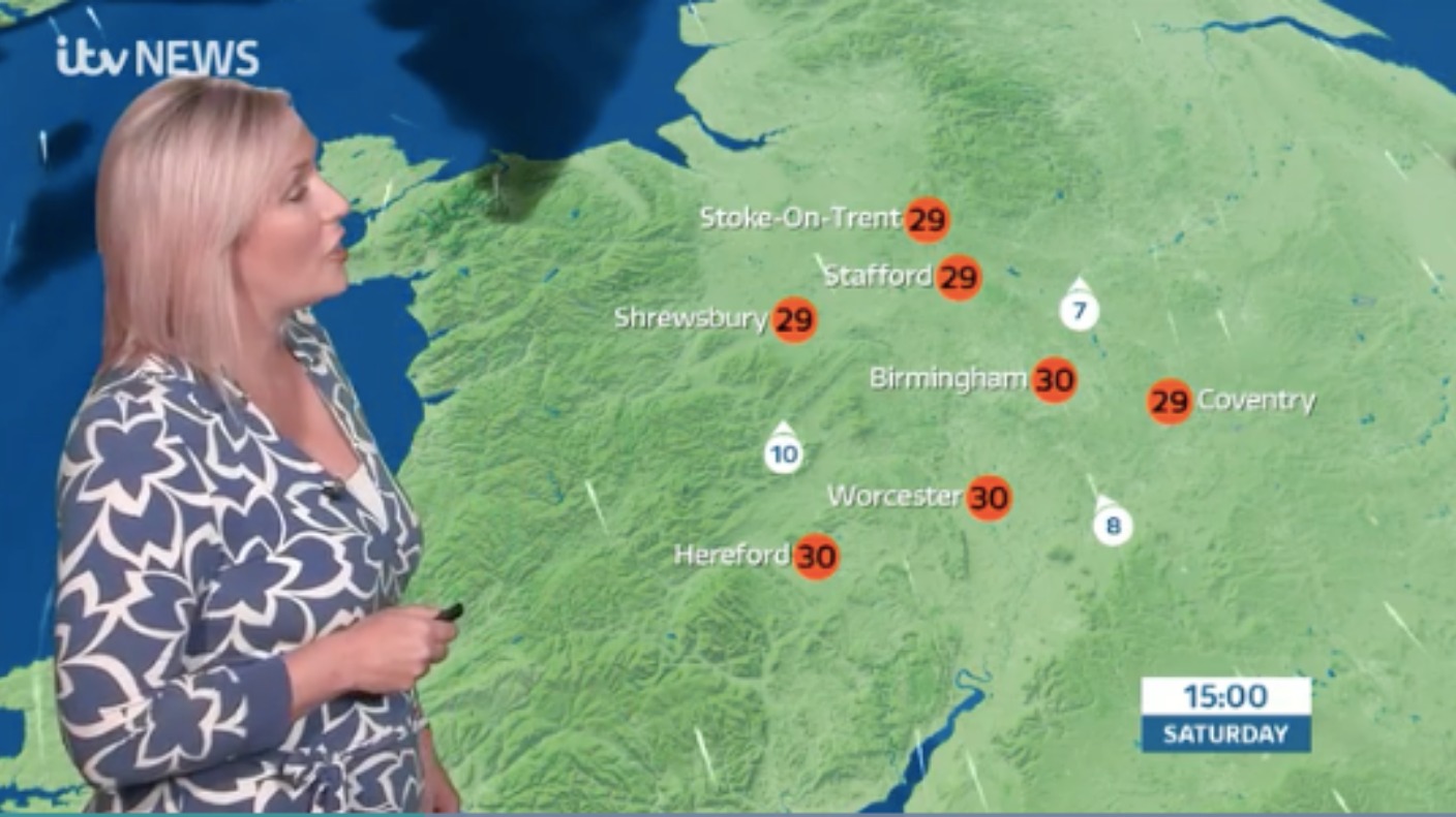 West Midlands Weather: Dry, with plenty of hot sunshine across the ...