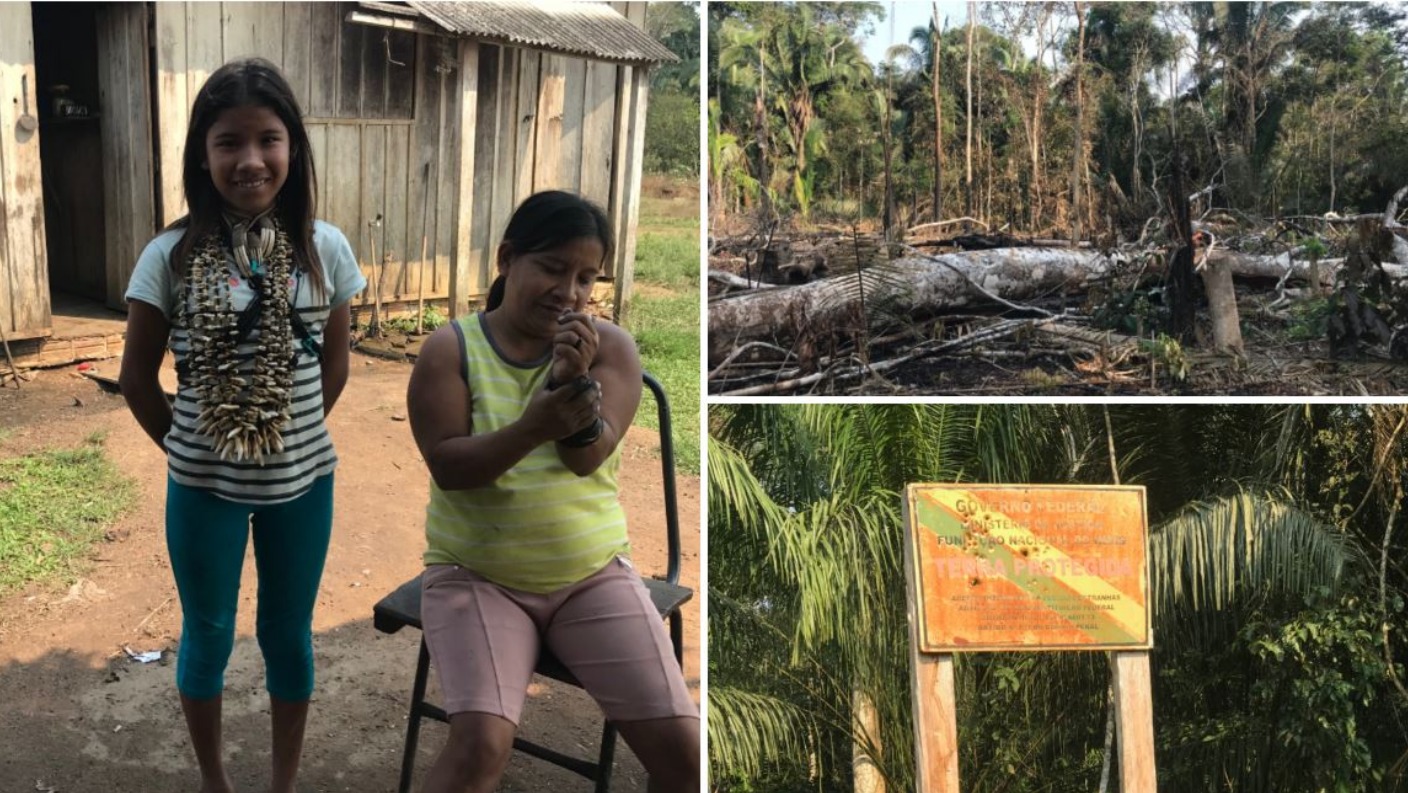 'Our land is shrinking': Amazon tribe tells ITV News how fires and ...