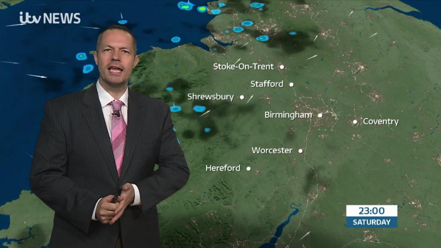 West Midlands Weather: Rain for a time. Sunshine returning later. | ITV ...