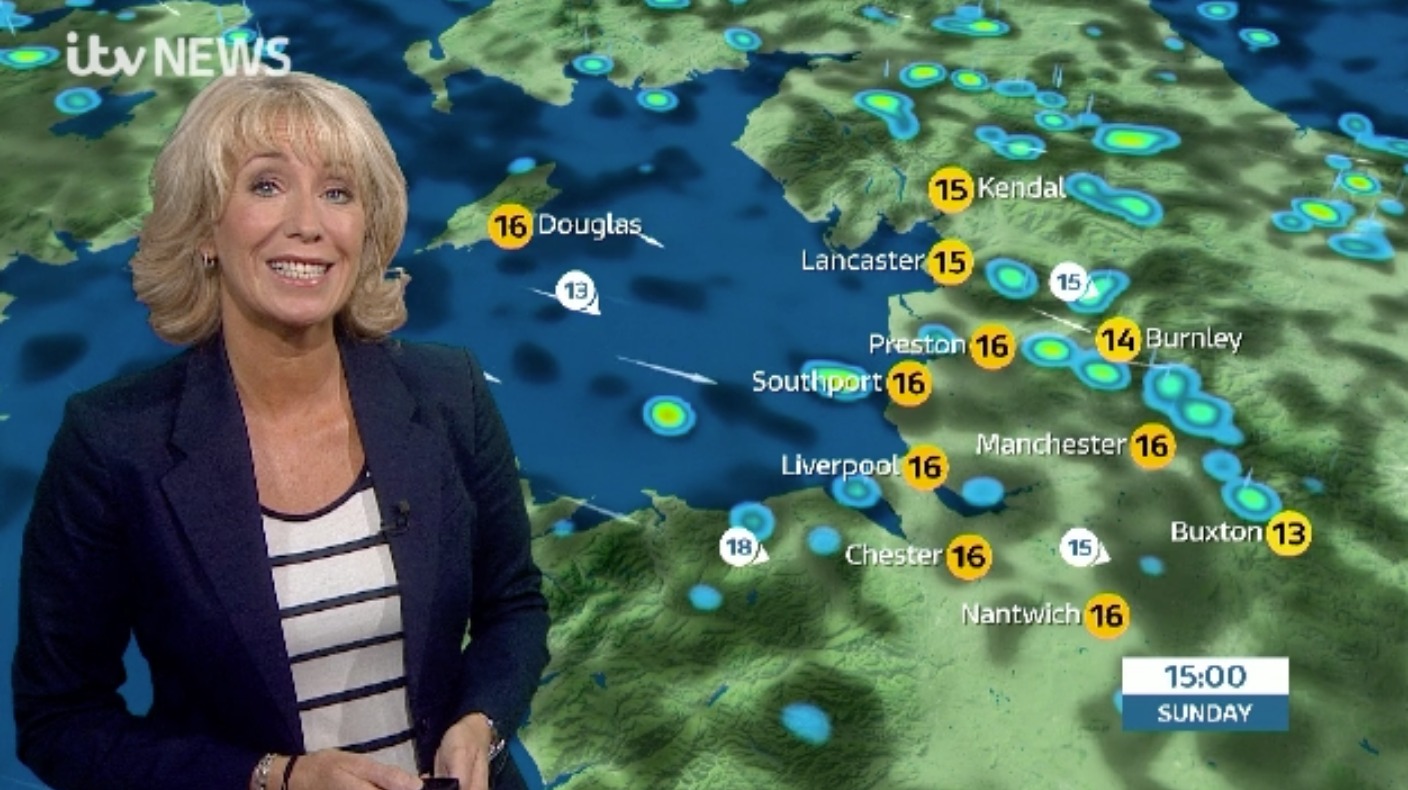 Here's Emma with your latest Sunday weather for the NW | ITV News Granada