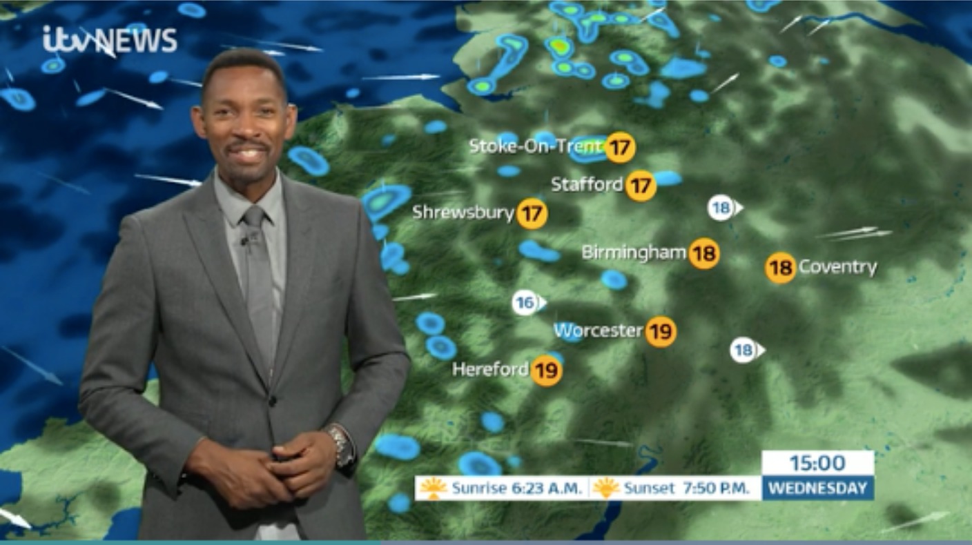 West Midlands Weather: Dry with sunny spells. Cloudier later with ...