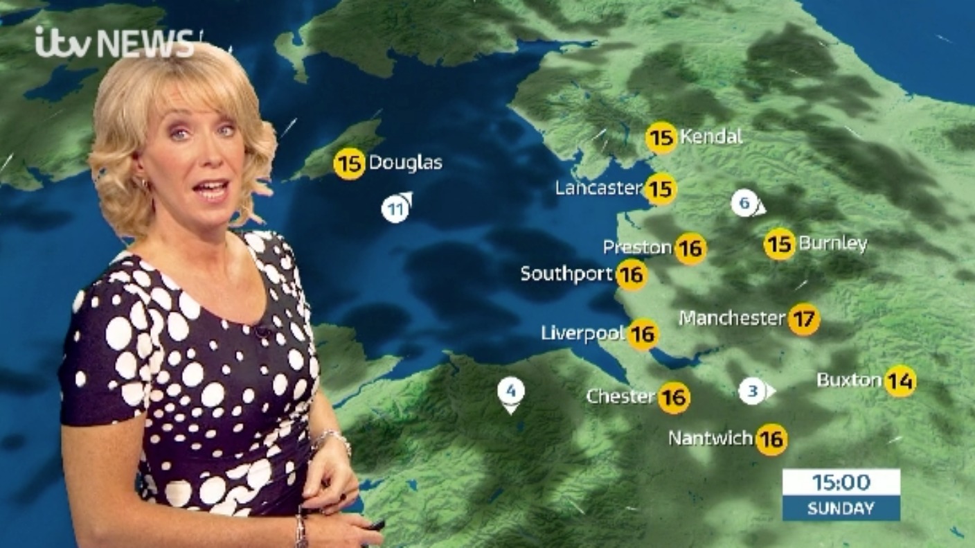 Here's Emma with Sunday's weather | ITV News Granada