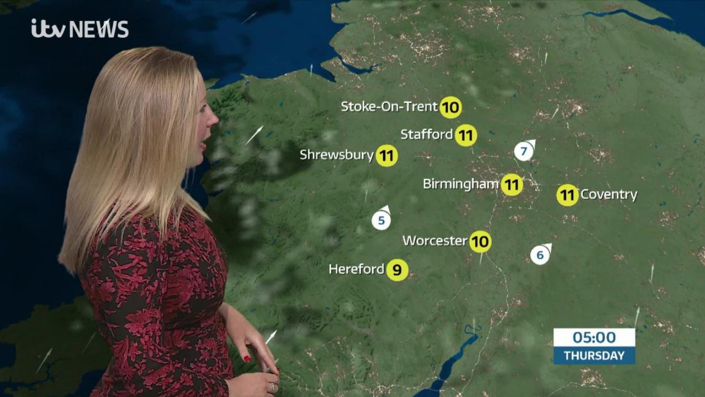 West Midlands Weather: A bright and breezy in the afternoon. | ITV News ...