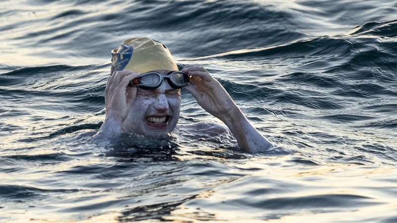 Plan to cross Channel four times helped swimmer overcome cancer | ITV News