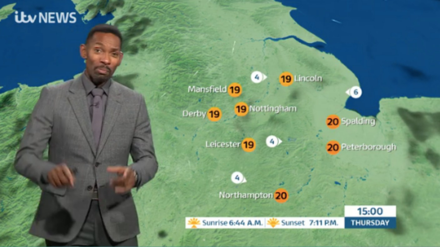 East Midlands Weather: Clear and settled. | ITV News Central