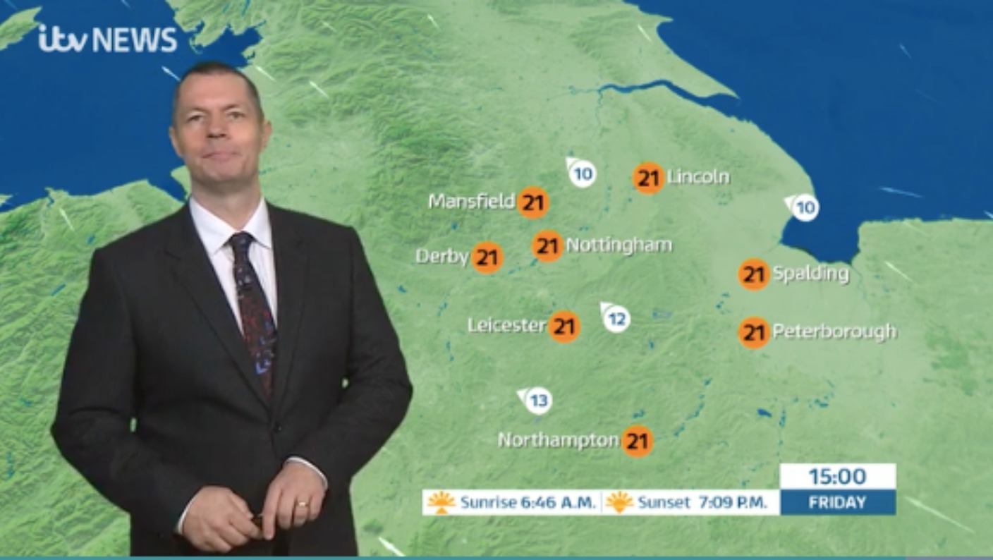 East Midlands Weather: Fine and dry | ITV News Central