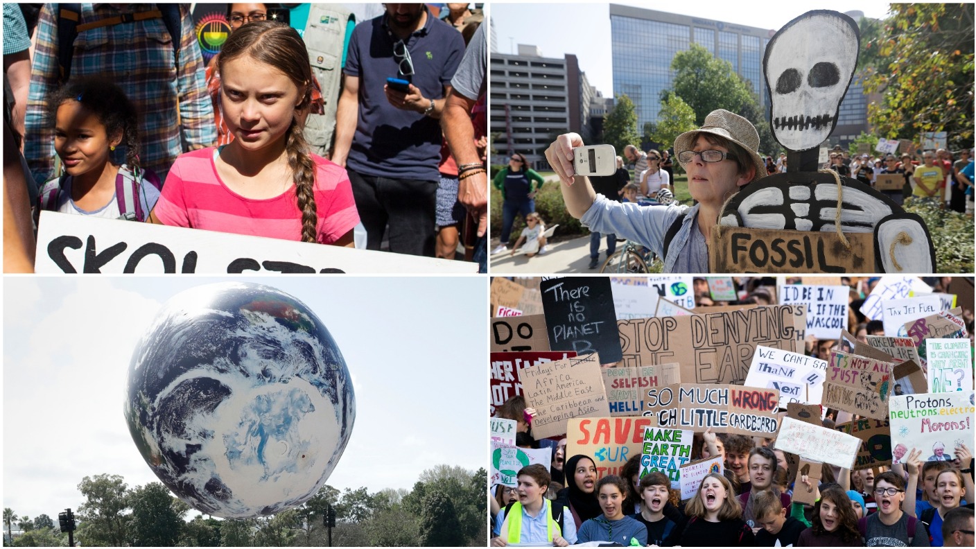 Millions of people across the globe join 'largest climate strikes in ...