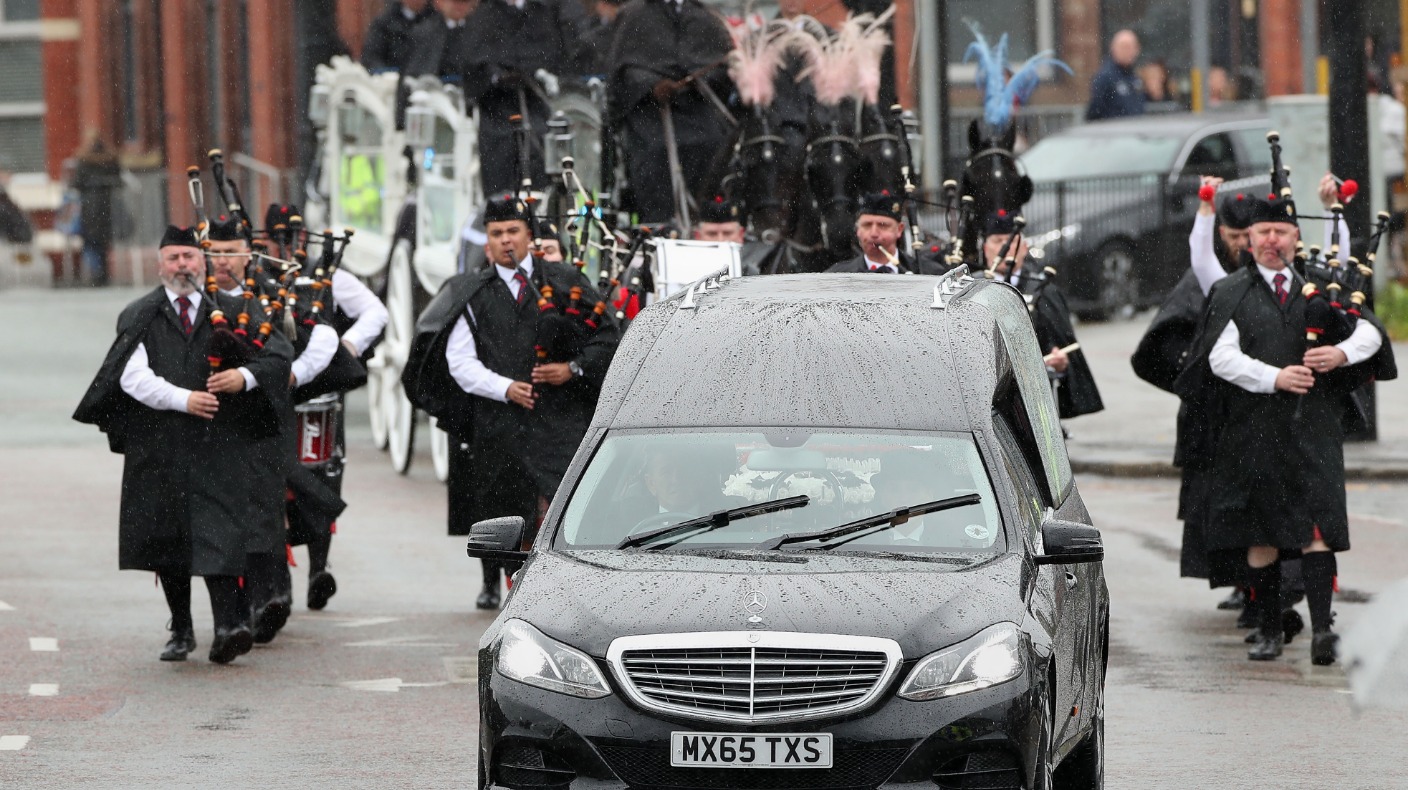 Mother who lost four children in arson attack laid to rest | ITV News ...