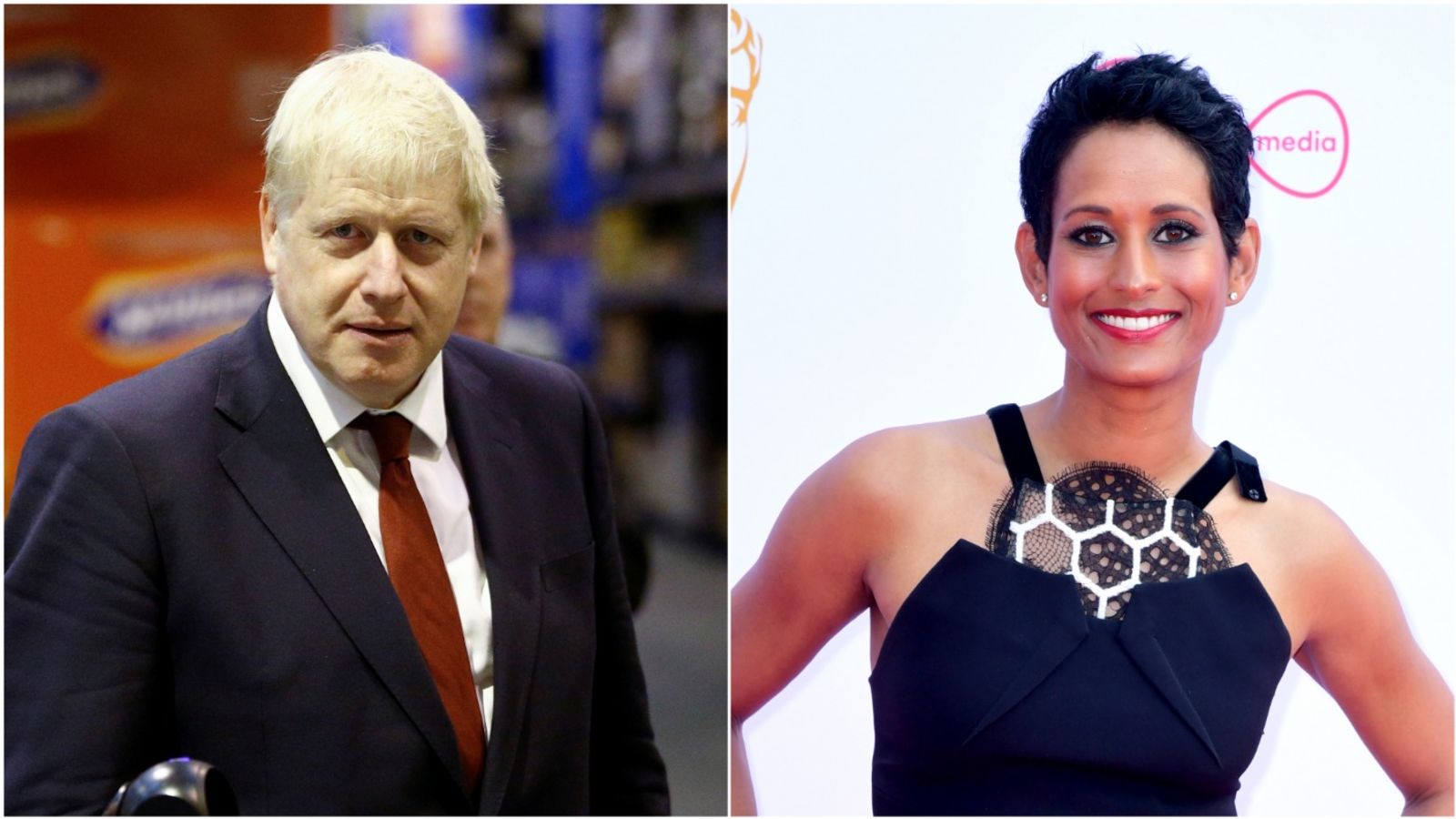 Boris Johnson says he's 'never heard' of BBC presenter Naga Munchetty ... Boris Johnson says he's 'never heard' of BBC presenter Naga Munchetty ...