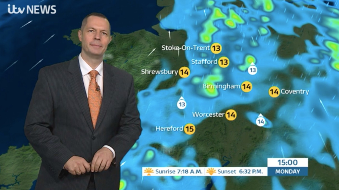 West Midlands Weather: Wet and windy on Monday. | ITV News Central