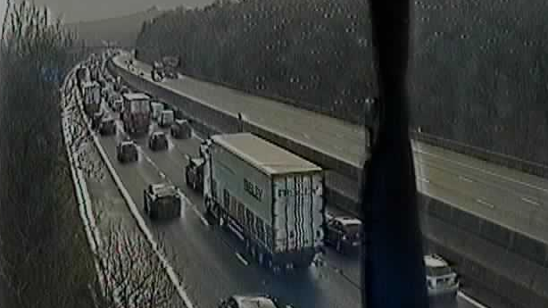 M4 traffic live: Two lanes closed near Swindon after multi-vehicle ...